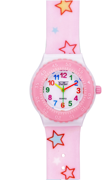Детские часы Better 001 Stars Pink-White (1184-0006) – фото, отзывы ...