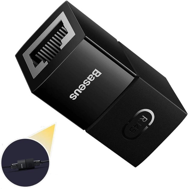 Соединитель витой пары патч-корда RJ45 Baseus AirJoy Series Network ...