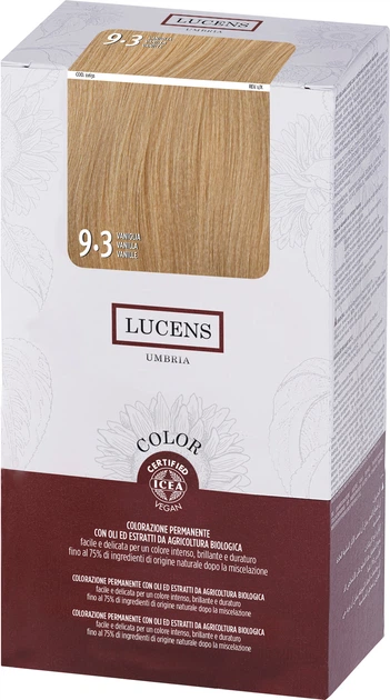 Краска для волос Lucens Umbria Color 9.3 Vanilla 145 мл (8020936082156 ...