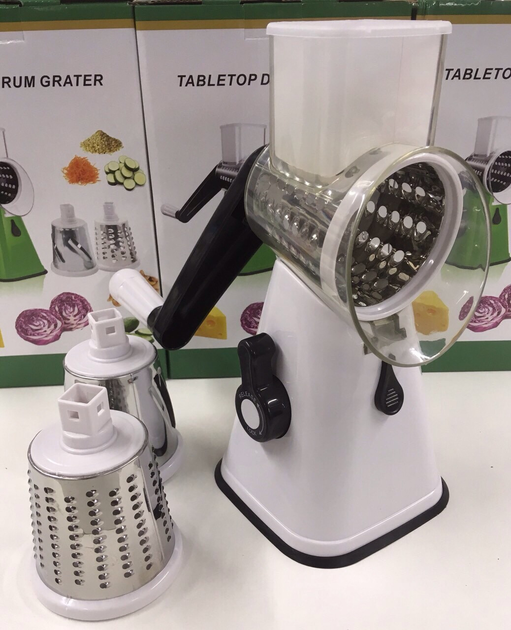 Овочерізка ручна Tabletop Drum Grater механічна (FG22) – купити онлайн ...