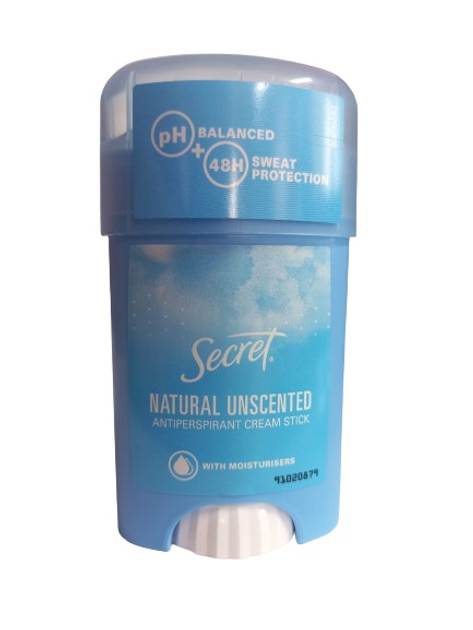 Кремовый антиперспирант Secret Natural Unscented 40 мл (118197) от ...