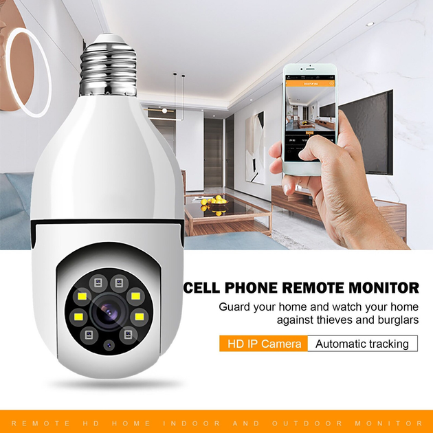 Камера IP купольная DigRepair HD 1080 Wi-Fi с цоколем Е27 – купить ...