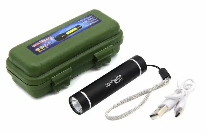 Фонарик аккумуляторный BL 517 COB USB micro charge – фото, отзывы, характеристики в интернет ...