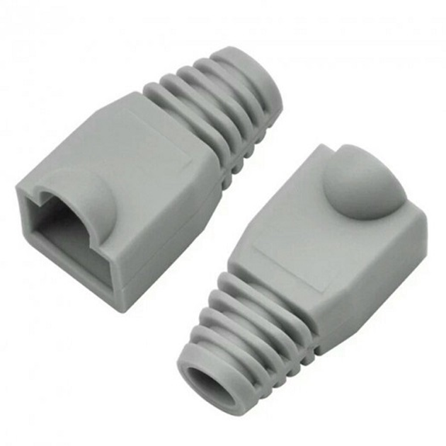 Колпачок изолирующий Kingda KD-PG8025 к коннектору RJ-45 серый – фото ...
