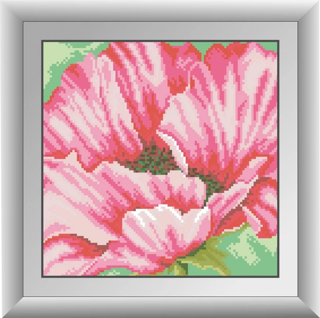 Алмазна мозаїка Рожеві маки Dream Art в коробці 30294 фото отзывы характеристики в