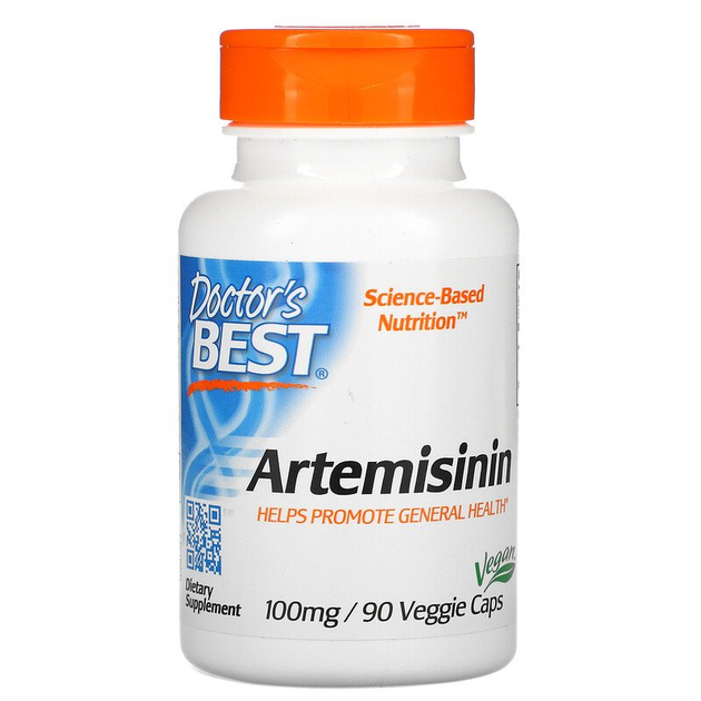 Артемизин (артемизинин), Doctor's Best, 100 мг, 90 капсул, (DRB-00170 ...