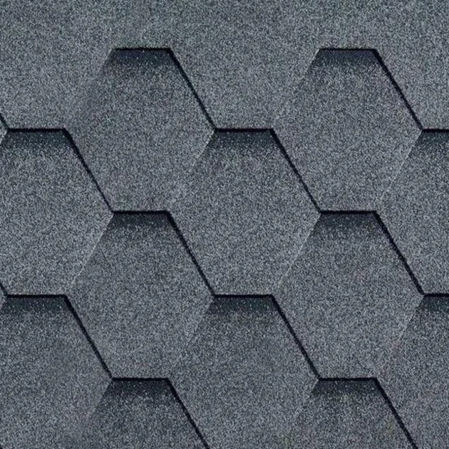 Битумная черепица BTM Shingle Rubin Серый – фото, отзывы ...