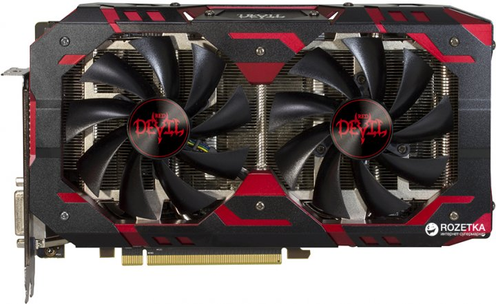 Видеокарта Powercolor Radeon RX 580 Red Devil 8GB GDDR5 (256bit) (1380/ ...