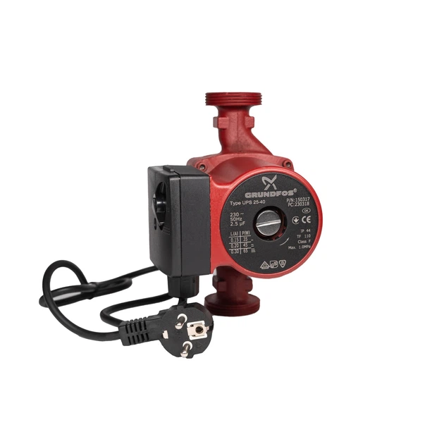 Циркуляционный насос GRUNDFOS UPS 25/40 180 гайки в комплекте – ROZETKA. Купить Циркуляционный ...