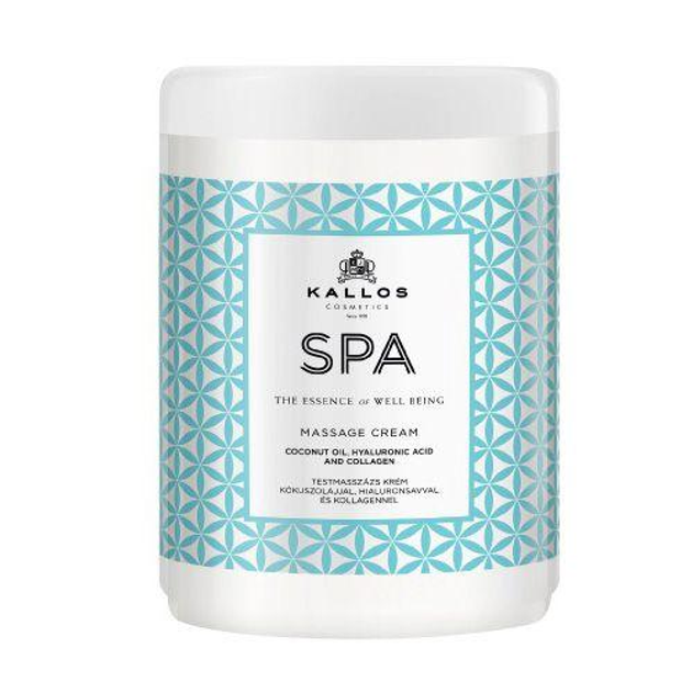 Крем для массажа тела с кокосовым маслом Kallos SPA Massage Cream ...