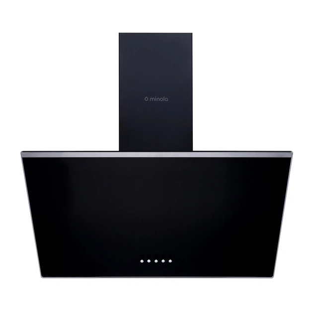 Вытяжка декоративная наклонная Minola HDN 5222 BL/INOX 700 LED – фото ...