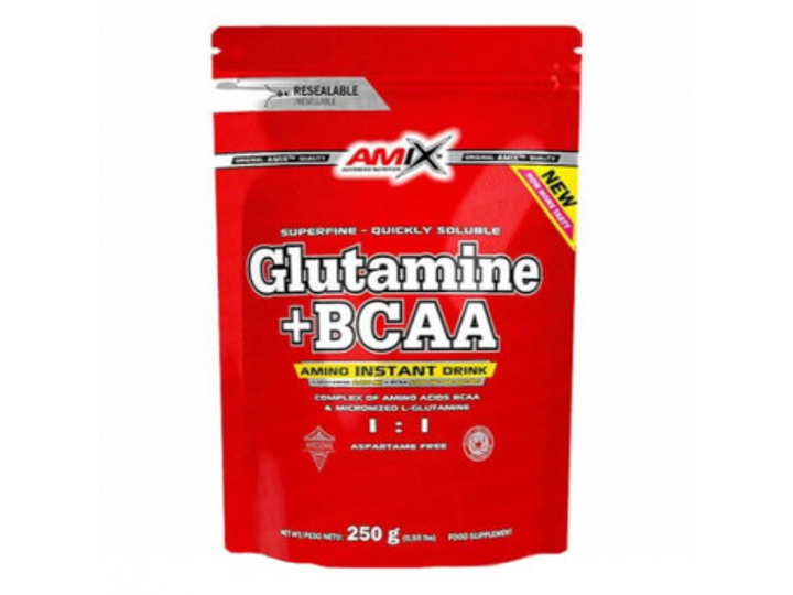 Аминокислоты Amix L-Glutamine + BCAA 250 грамм Вкус Манго – фото ...