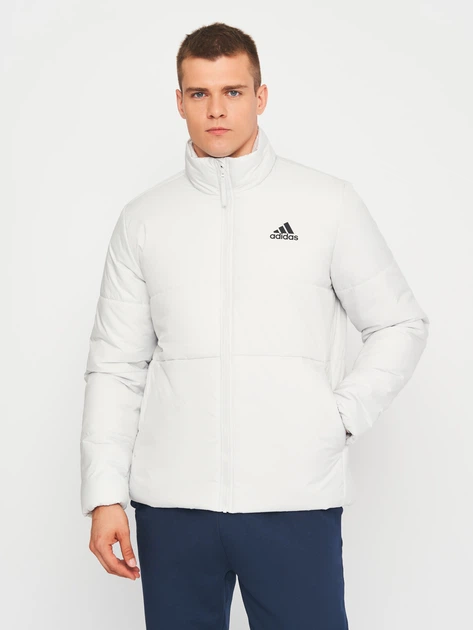 Куртка демисезонная мужская Adidas Bsc 3S Ins Jkt IK0504 M Grey One ...