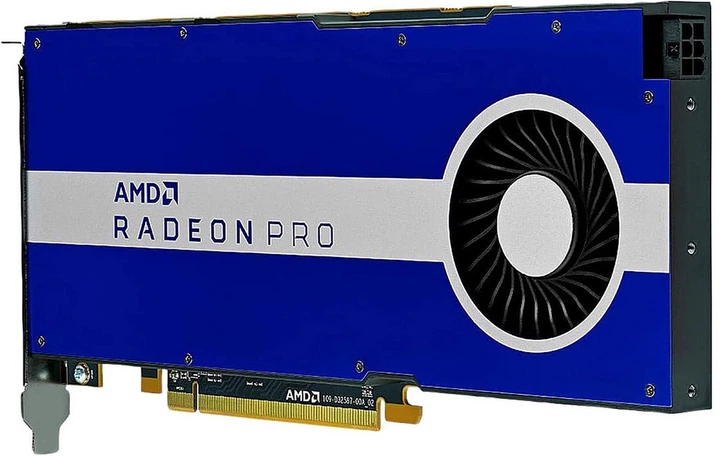 AMD PCI-Ex Radeon Pro W5500 8GB GDDR6 (128bit) (4 x DisplayPort) (100 ...