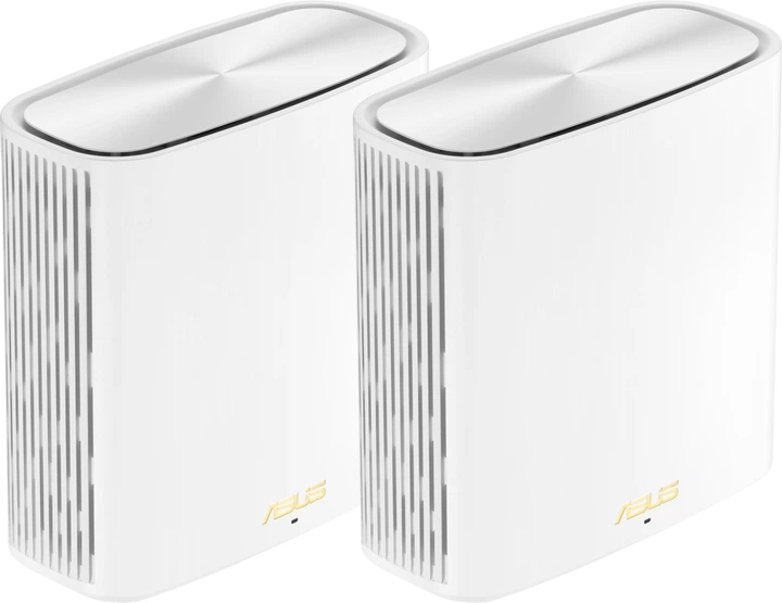 Маршрутизатор ASUS ZenWiFi XD6 2PK white AX5400 1xGE LAN 3x1GE WAN WPA3 ...
