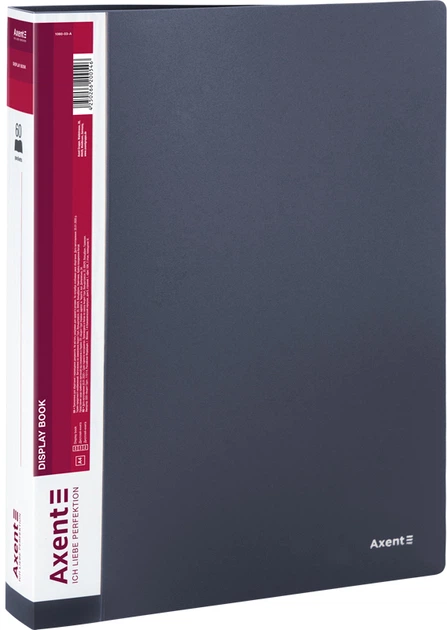 Папка пластикова Axent А4 60 файлів Сіра (1060-03-А) – фото, відгуки, характеристики в інтернет ...