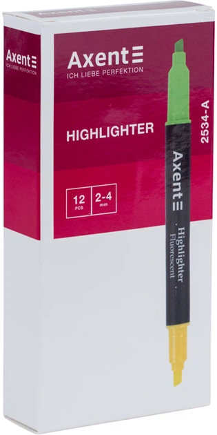 Набор текст-маркеров Axent Dual 2 цвета 12 шт Оранжевый + желтый (2534-12-a) – фото, отзывы ...