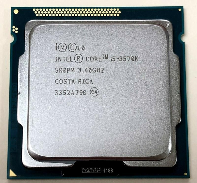 Процесcор Intel Core i5-3570K 3.8 GHz. 4 ядра/4 потока. Soket 1155 ...