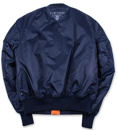 Бомбер Top Gun MA-1 Nylon Bomber Jacket with Patches 5XL Blue TGJ1540PBL5XL – Брендовая одежда ...