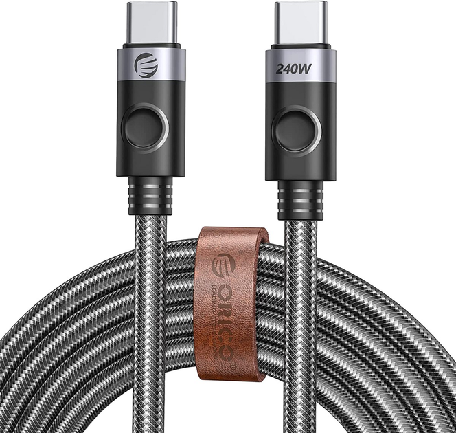 Кабель Orico Usb C 240 Вт 3 м Cc240 30 Bk Bp фото отзывы