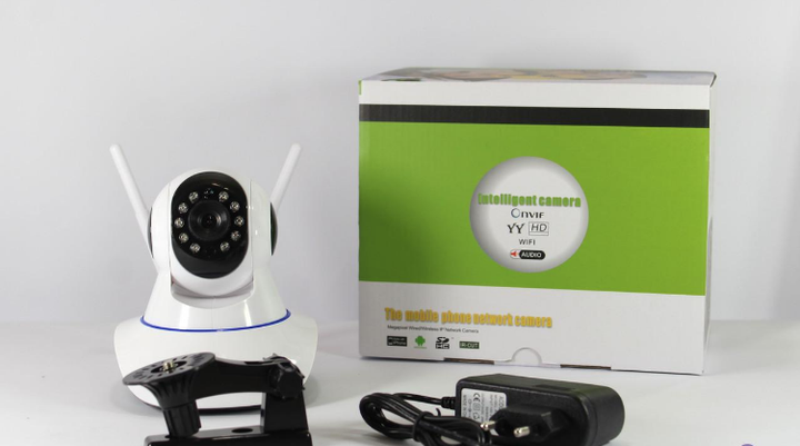 Беспроводная поворотная Wi-Fi IP Камера видеонаблюдения Onvif 720HD 355 ...