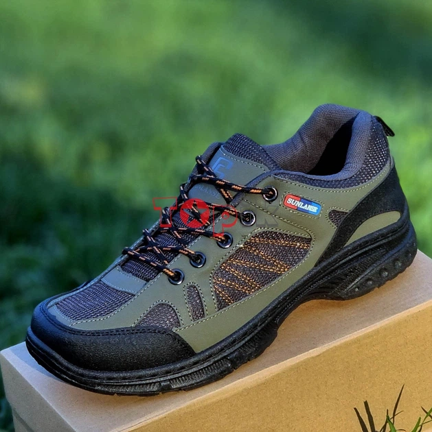 Кроссовки мужские хаки ботинки на работу 45р код: 3008 – Оригинальная ...