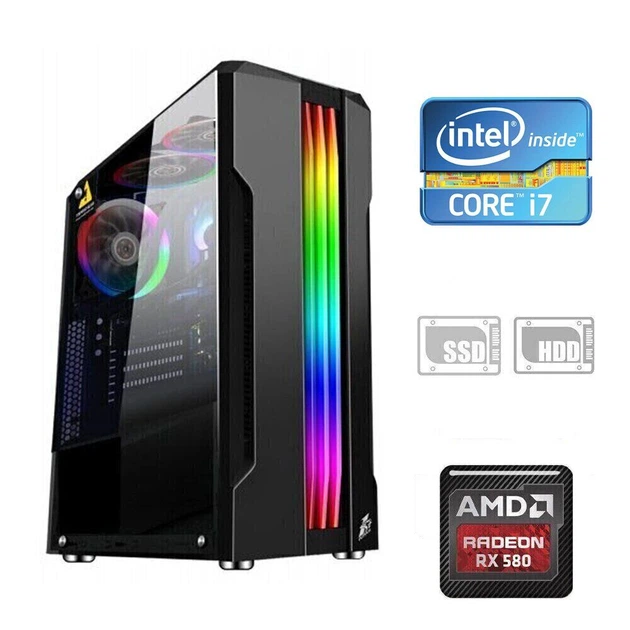 Игровой ПК / Intel Core i7-2600 (4(8) ядра по 3.4-3.8 GHz) / 8 GB DDR3 ...
