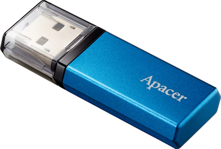 Флеш пам'ять USB Apacer AH25C 32GB USB 3.2 Gen1 Blue (AP32GAH25CU-1 ...