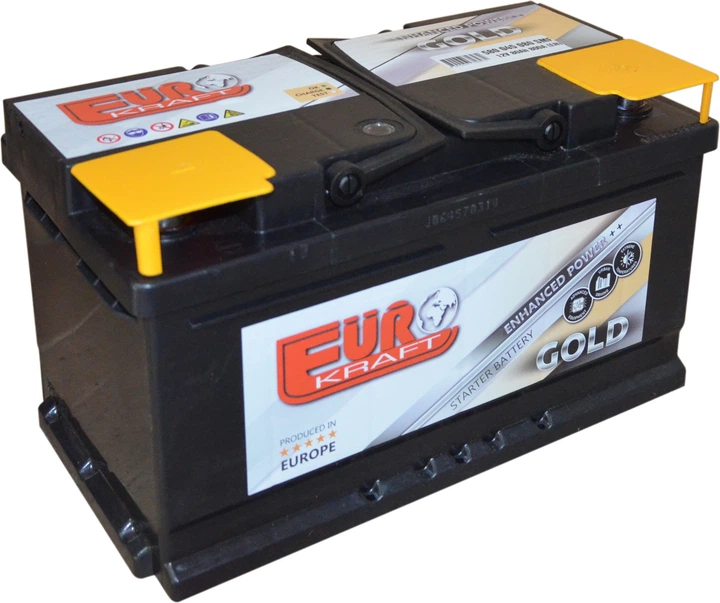 Автомобільний акумулятор Monbat EUROKRAFT GOLD 80 А/год (-/+) EN800 (СТ ...