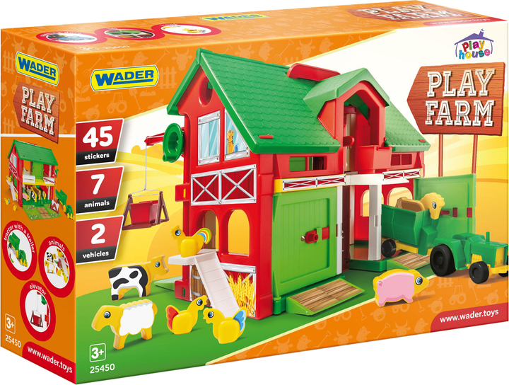 Домик-ферма Wader (25450) – игрушки с доставкой от ROZETKA