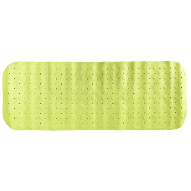 Детский противоскользящий коврик для ванной Bambi AK08 35*95 (Лайм ...