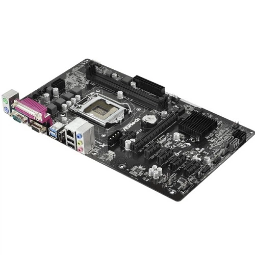 Материнская плата ASRock H81 PRO BTC R2.0/REF 1150/H81 2хDDR3 1xPCI ...