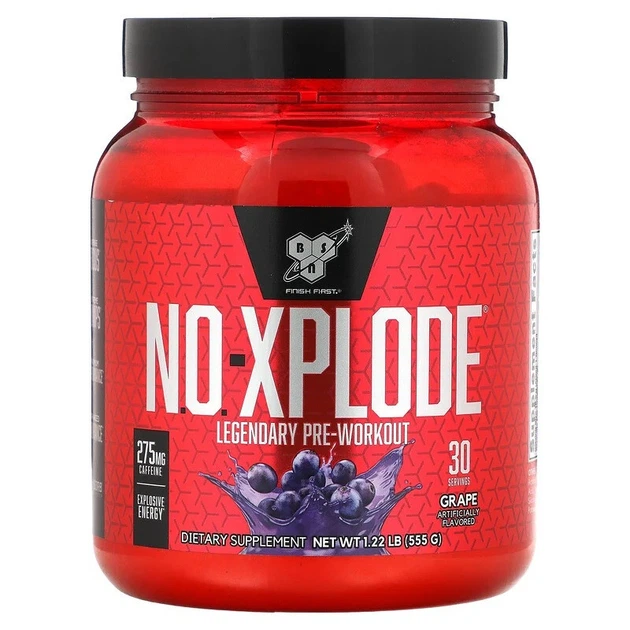 Передтренувальний комплекс BSN NO Xplode 3.3 Pre Workout 555 грам ...