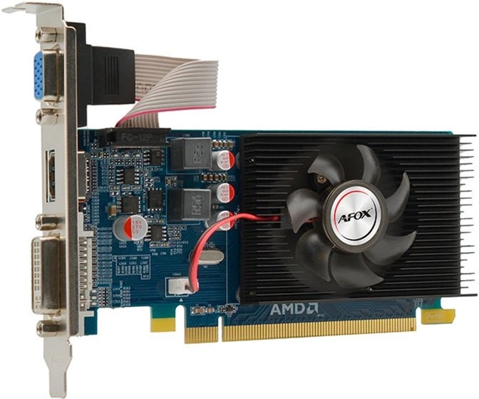 AFOX PCI-Ex Radeon HD6450 1GB GDDR3 (64bit) (625/1066) (1 x DVI-D, 1 x ...