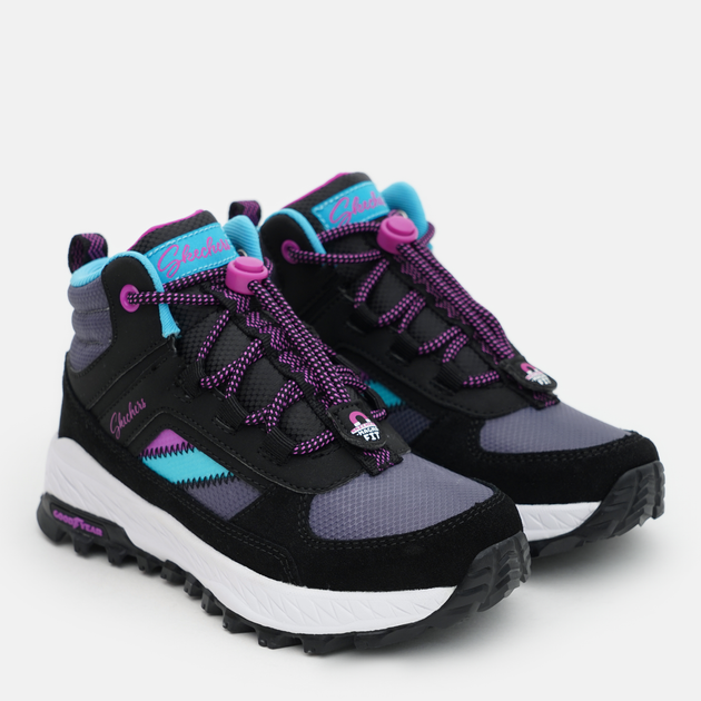 Ботинки демисезонные детские Skechers 302949L BKMT 28 Черные ...