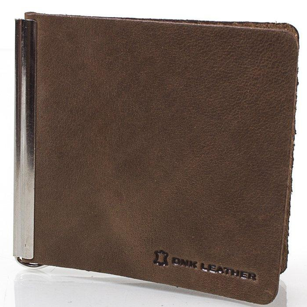 Кожаный зажим для купюр DNK Leather 9,2х8,5х0,3 см Коричневый 000248500 ...