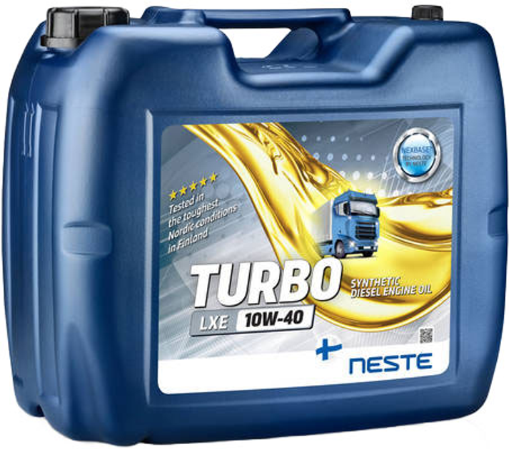 Моторное масло Neste Turbo LXE 10W-40 20 л (186320) (СТ-00017790 ...