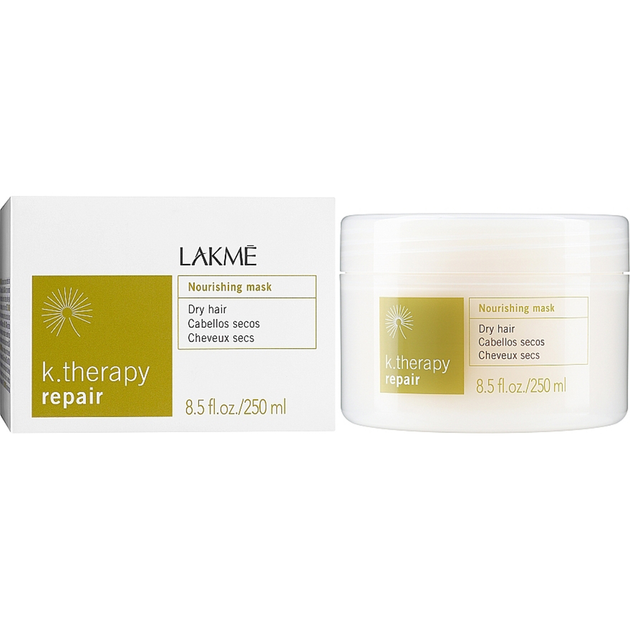 Маска питательная для сухих и поврежденных волос Lakme K.therapy Repair ...
