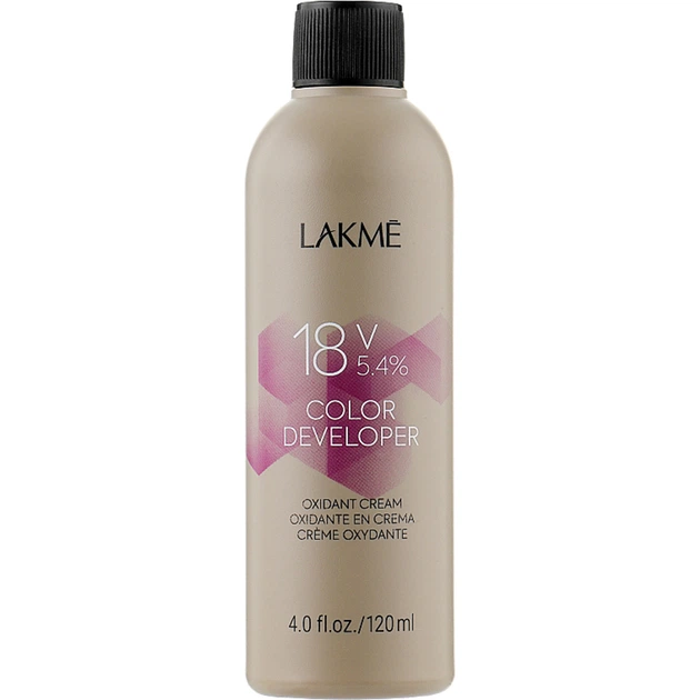 Стабілізований крем-окислювач Lakme Collage Hydrox 18V (5,4%) 120 мл ...