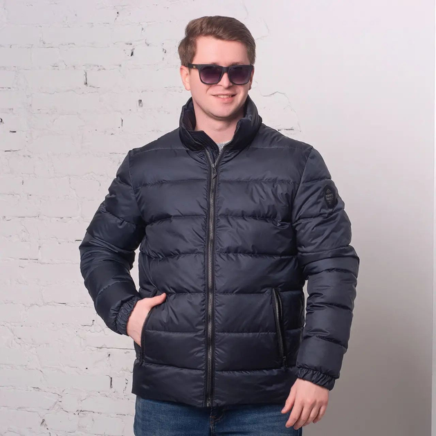 Мужская куртка большого размера осенняя UF-Fashion Uf 28 56 синий от ...