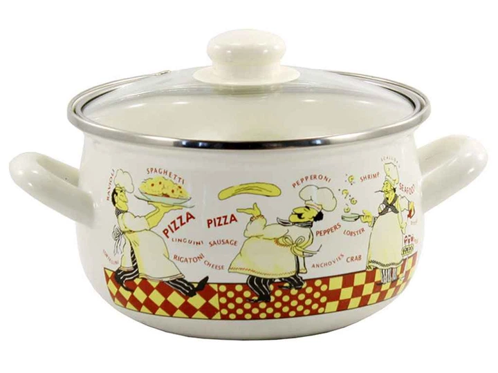 Каструля INTEROS 4л d=20см Кухарі 559 А – купить онлайн на ROZETKA