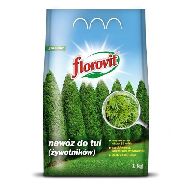 Удобрение для туй и хвойных растений Florovit (Флоровит) 1 кг – купить ...