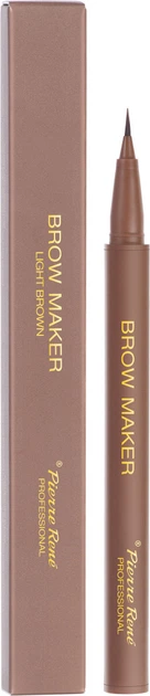 Маркер ультратонкий для брів Pierre Rene Brow Maker light brown 0.75 г (3700467850046) – купити ...