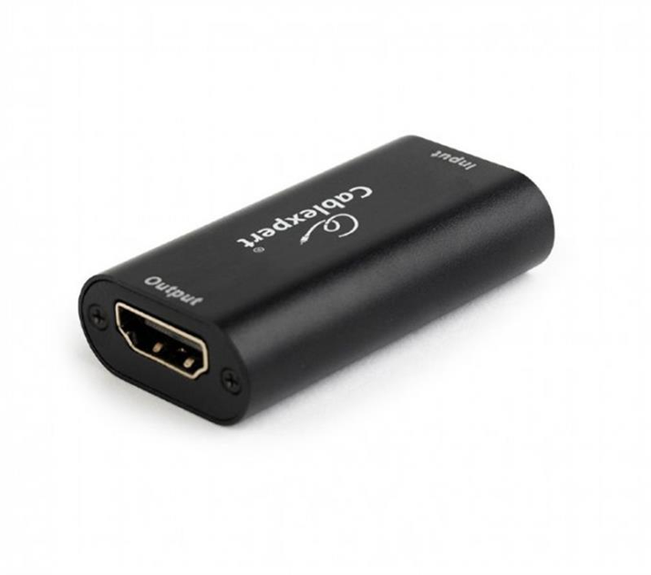 Ретранслятор Cablexpert (DRP-HDMI-02) HDMI-HDMI, 19+19пин, F/F, Black ...