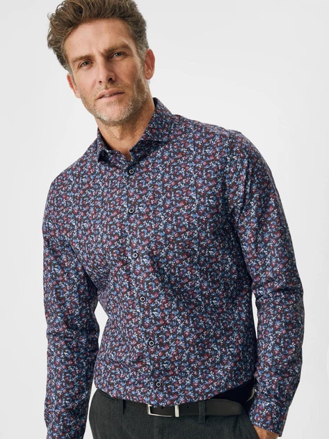 Рубашка C&A 189493 S Сине-красная (2200005019733) – в интернет-магазине ...