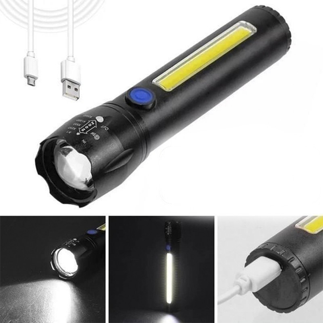 Ручной фонарик BL C6І карманный фонарь аккумуляторный светодиодный LED ...
