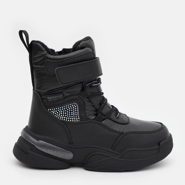 Детские зимние ботинки для девочки Tom.m C-T10375-B 32 Черные ...