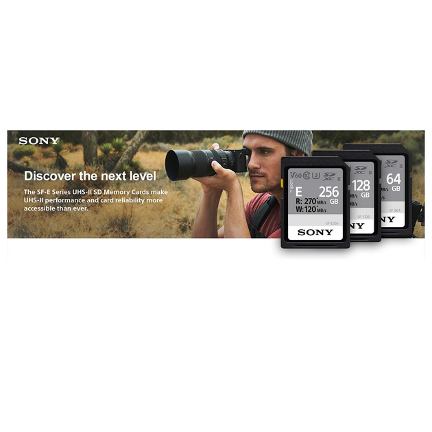 Карта памяти Sony 128 GB SDXC UHS-II U3 V60 SFE128.ET4 – фото, отзывы ...