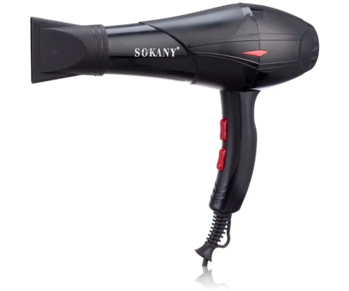 Фен профессиональный для волос с насадками и ионизацией Sokany HS-3890 ...