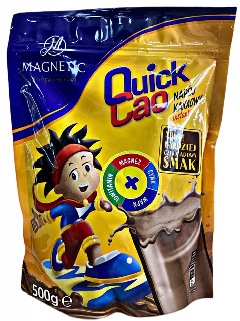 Какао розчинне Quick Cao Magnetic 500г від продавця: Valikomarket ...